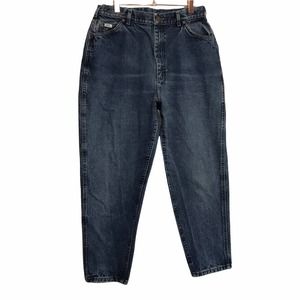 Lee | Jeans | Vintage Lee Leather Patch Miswomens Acid Wash Mom Jeans ...